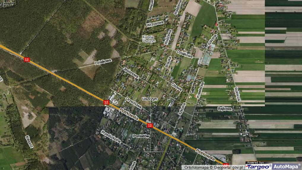 Jesionowa Poniatów, Ulica, 97-330