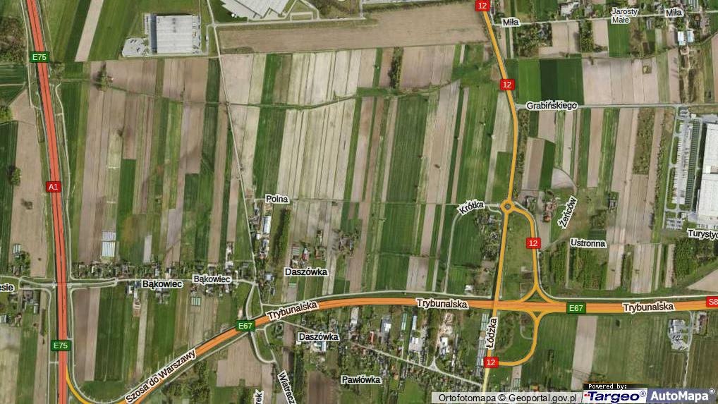 Polna Daszówka, Ulica, 97-310